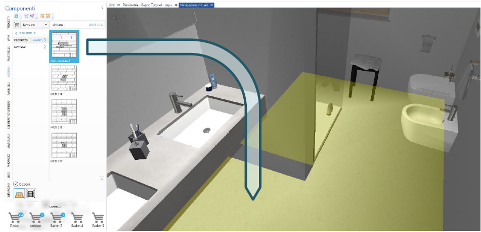 Step 4: tile the floor – DomuS3D - Online Support