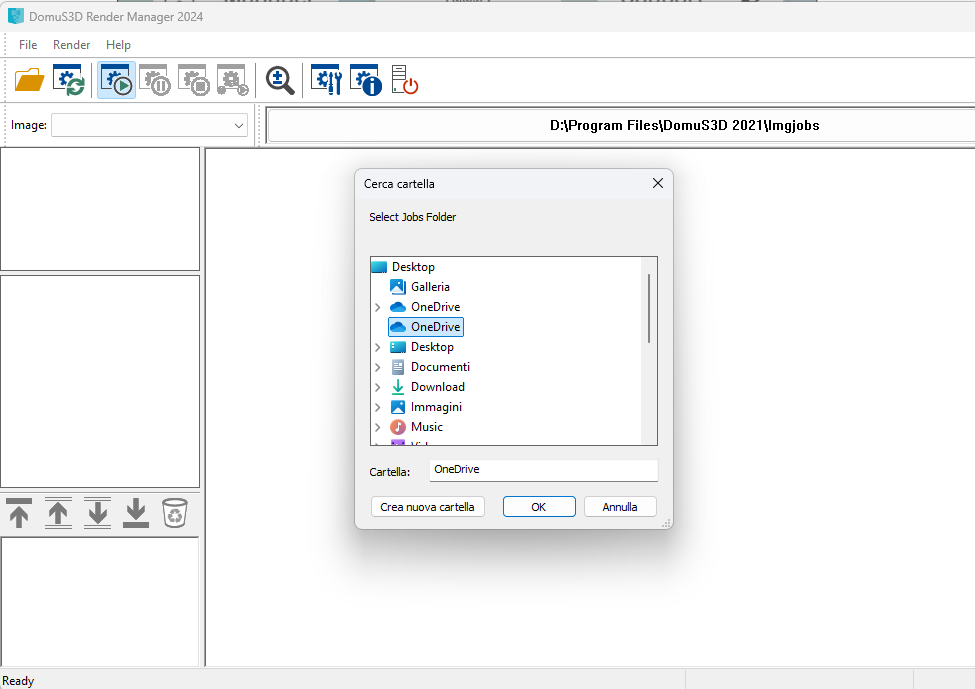 Render Manager: start it from the Application – DomuS3D - Online Support
