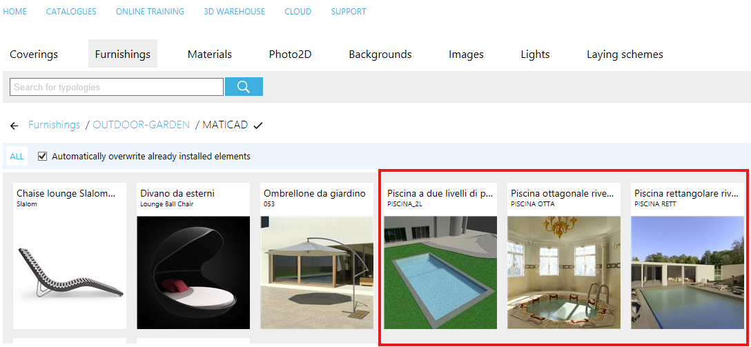 How to design a swimming pool in DomuS3D – DomuS3D - Online Support