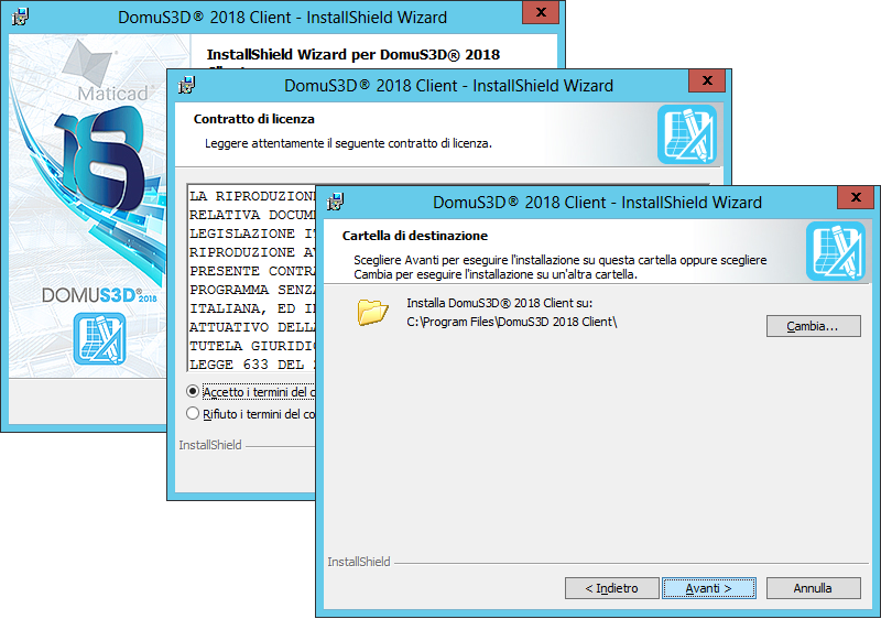 Install/update Client-Server version – DomuS3D - Online Support