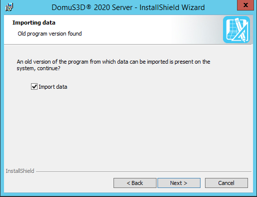 Install/update Client-Server version – DomuS3D - Online Support