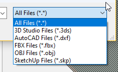 Import 3D objects from external files (DXF - 3DS - SKP - FBX) – DomuS3D ...