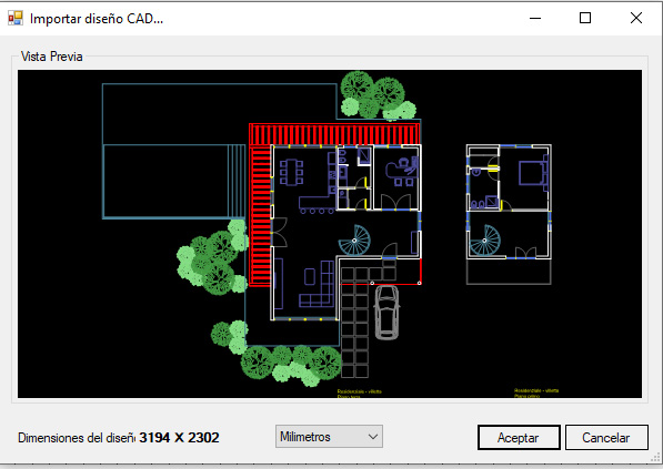 Importar el plano de una habitación en formato DWG/DXF – DomuS3D - Soporte en línea