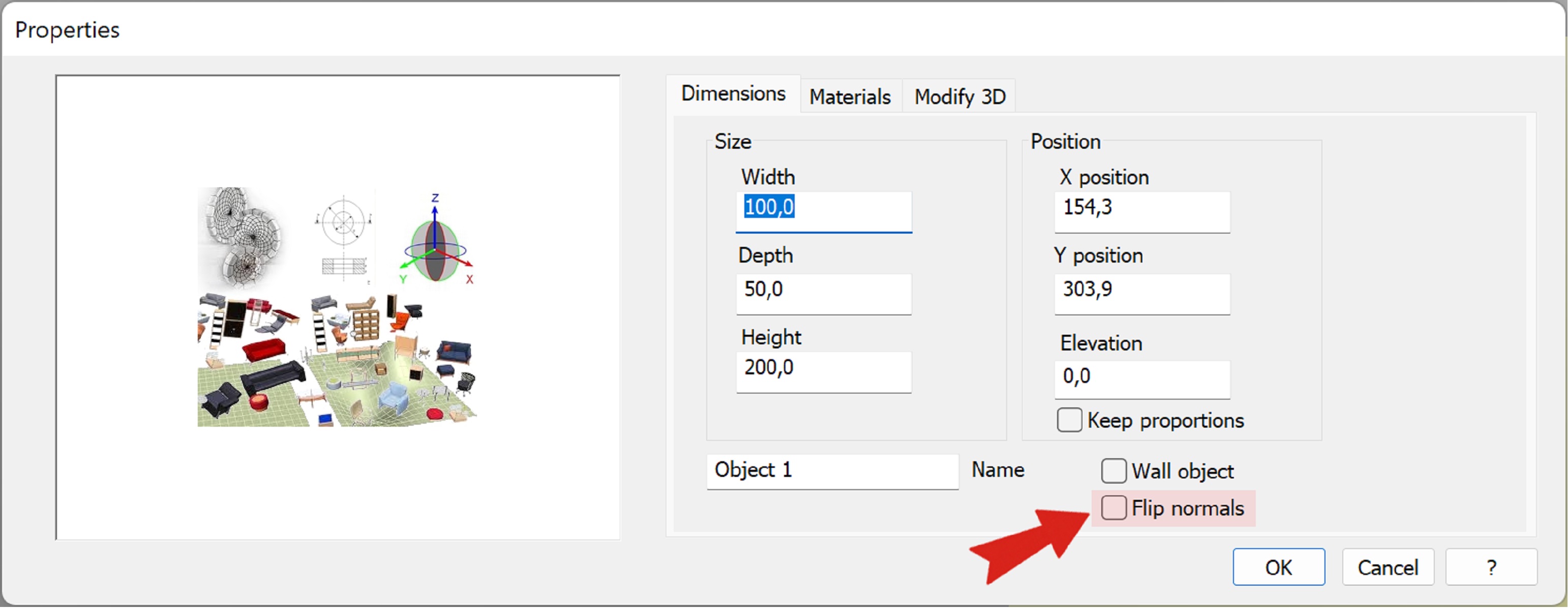 How to create a niche or cut-out in a 3D object – DomuS3D - Online Support