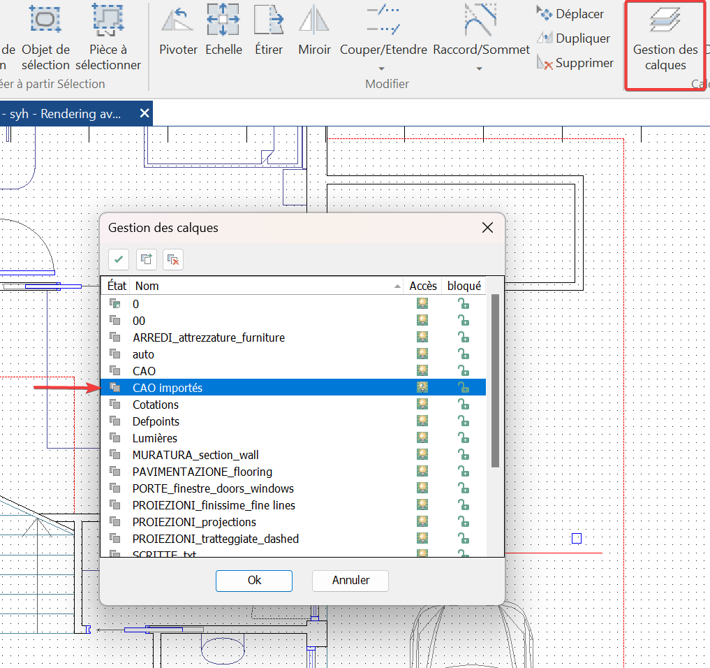 Importez la planimétrie de la pièce à partir d’un fichier DWG – DomuS3D - Guide online
