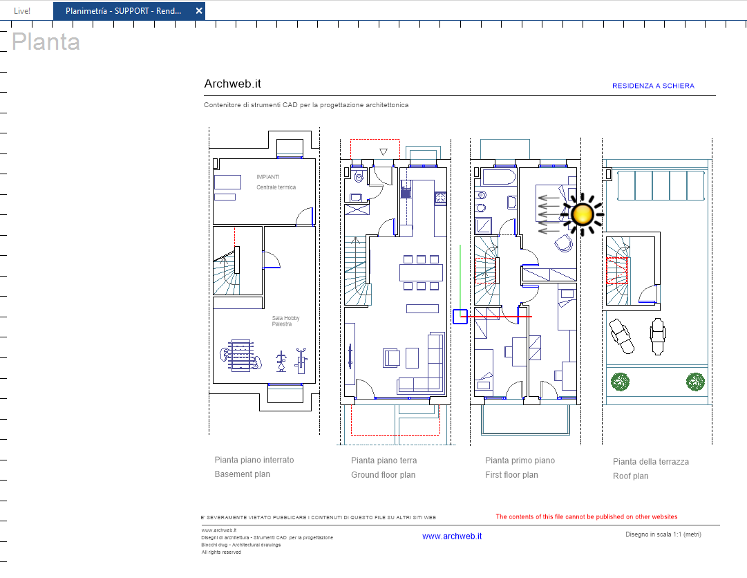 Importar el plano de una habitación en formato DWG/DXF – DomuS3D ...